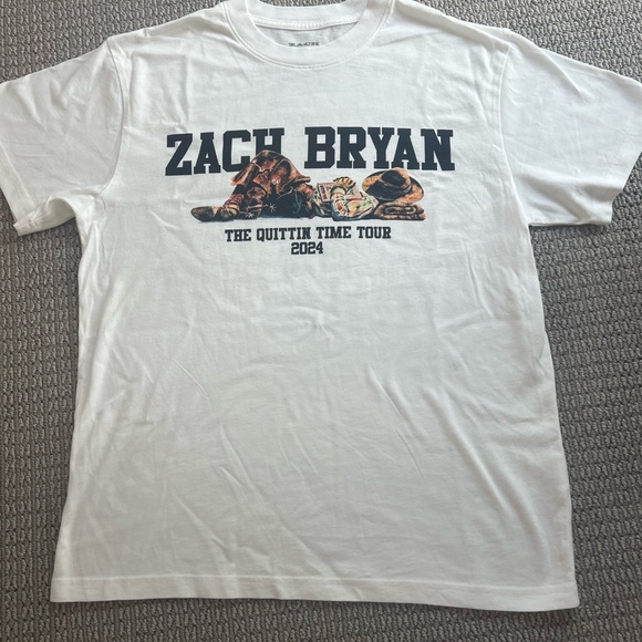 Shirts | Official Concert Tour Zach Bryan Merch Tshirt Tee Brand New ...